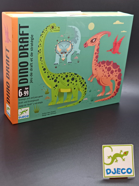 Настольная игра Дино проект "DINO DRAFT" / Карточная игра 6-99 лет, Djeco Джеко DJ05093 купить ...