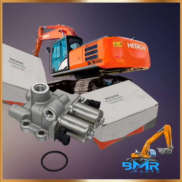 9312792 HITACHI Блок электромагнитных клапанов гидронасоса Корея (FI ...