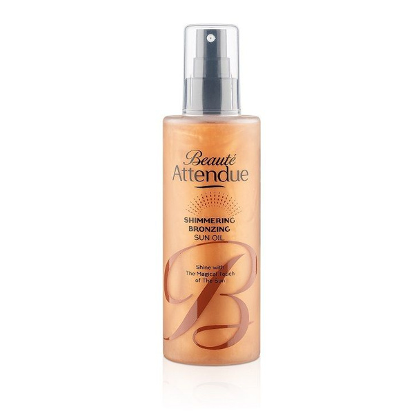 Масло для загара Beaute Attendue Shimmering bronzing sun oil 200 мл ...