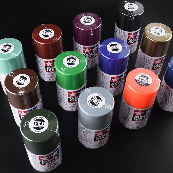 Tamiya TS-6 Матовый черный краска-спрей 100 мл купить на OZON по низкой ...