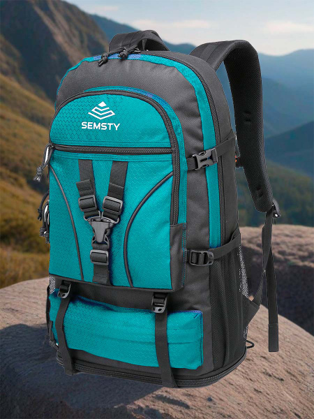 Рюкзак туристический Semsty SemstyBackpack бирюзовый, 35 л купить c ...