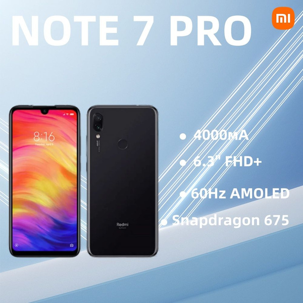 Смартфон Смартфон Redmi Note 7 Pro оригинальный 6гб 128гбSnapdragon ...