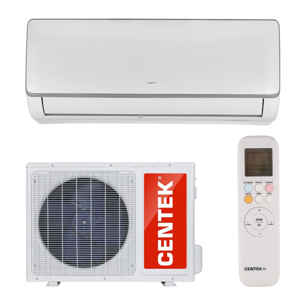 Сплит система настенная CENTEK CT-65R07+ белая, комплект, до 26 кв/м ...