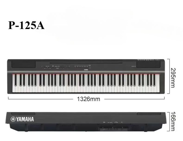 Yamaha P-125A Цифровое пианино / синтезатор yamaha P 125 купить на OZON по низкой цене (1945129010)