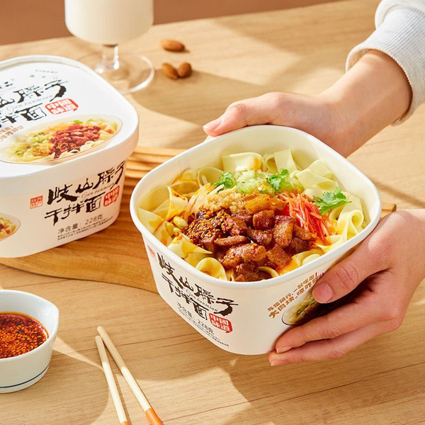 Сухая лапша из провинции Шаньси, Китай (228 г * 2 миски) купить на OZON по низкой цене (2055675086)