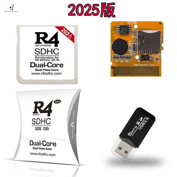Адаптер карт R4 SDHC для DS 2DS 3DS NDSI NDS Gold купить c доставкой на ...