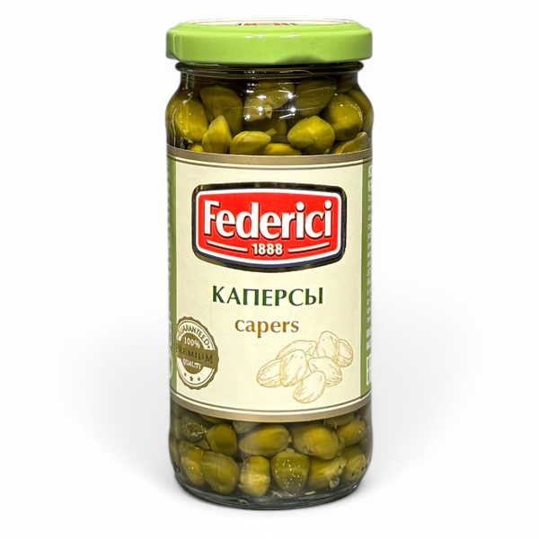 Каперсы Federici 250 мл. Испания купить на OZON по низкой цене (1963036379)