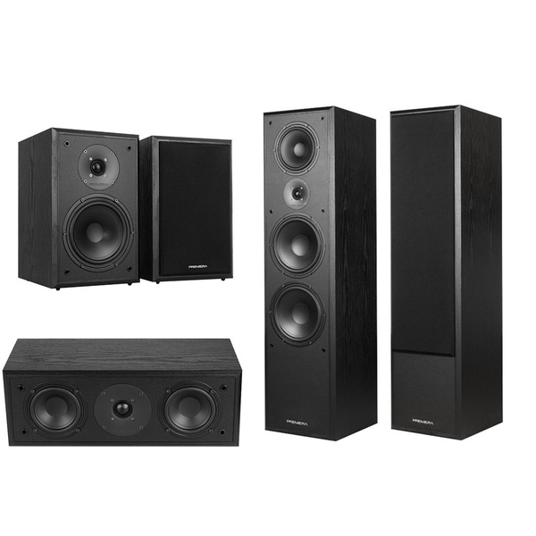 Premiera Акустическая система, черный купить на OZON по низкой цене (1970465642)