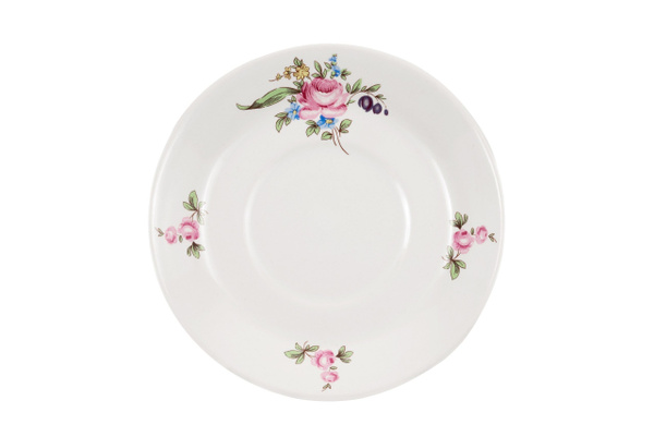 Блюдце Tikhoretsky porcelain, Фарфор, диаметр 16 см купить c доставкой ...