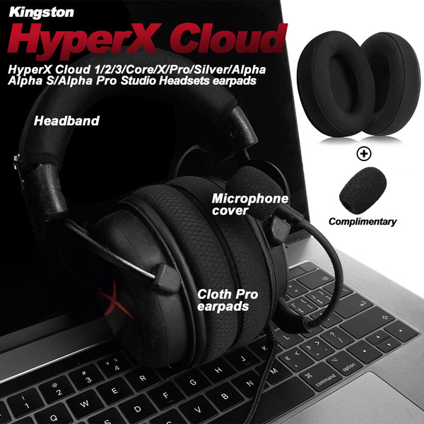 Амбушюры HyperX Cloud 123 Alpha II III Stinger Silver Core X S Pro пенные Белковая кожа пена с ...