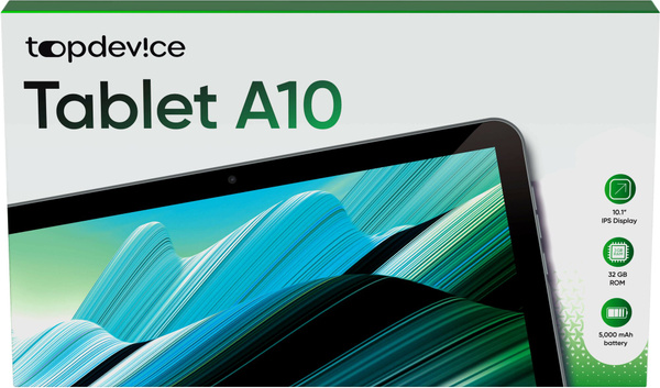 Topdevice Планшет Tablet A10 TDT4541 4G 3/32Гб / 10.1" (800x1280) / 32 ...