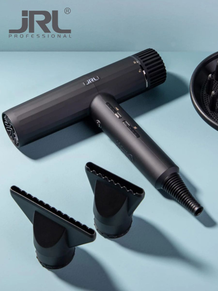 jRL Professional Фен для волос jRL Forte PRO 2020H, 2150 Вт, 3 насадки ...