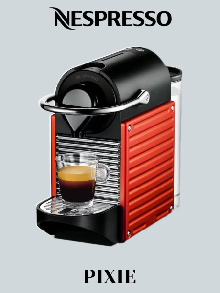 Nespresso Капсульная кофемашина Pixie C61 Electric Red, красный купить на OZON по низкой цене ...