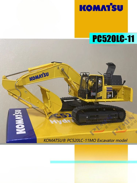 Новая металлическая модель экскаватора Komatsu PC520LC-11M0 1:43 для коллекции и детей высокая ...