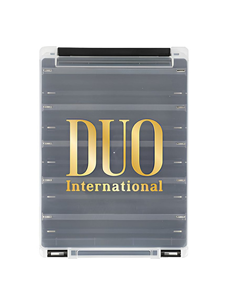 Коробка для приманок DUO Duo Revers Lure Case 140 #Pearl Black/Gold Log ...