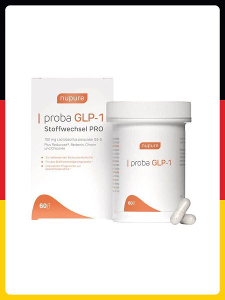 Пищевая добавка Nupure proba Glp-1 Metabolism Pro gastro-resistant ...