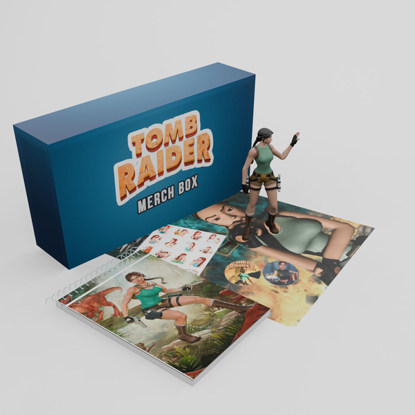 Tomb raider lara croft Merch box (Томб райдер лара крофт бокс) купить c ...