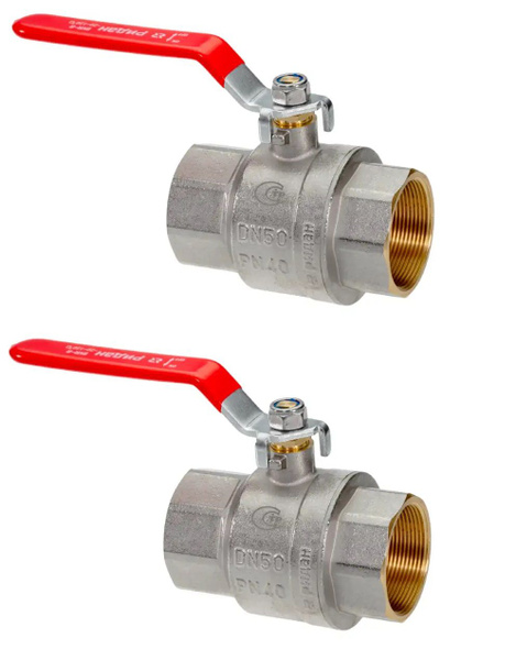 Кран шаровый усиленный полнопроходной 1" ВР/ВР DN25 PN40 Ридан BVR-R 065B8309RG (2шт) купить на ...