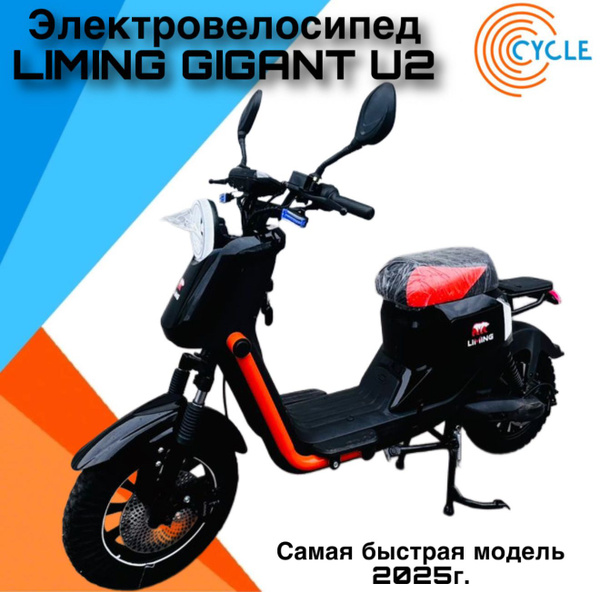 Электровелосипед 2025, 1500 Вт купить на OZON по низкой цене (2118975274)