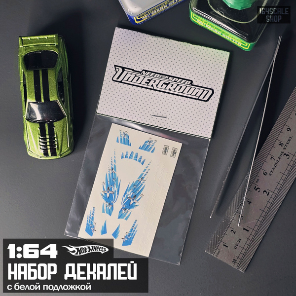 Набор декалей для HotWheels NFS U1 Promo Eclipse купить на OZON по ...