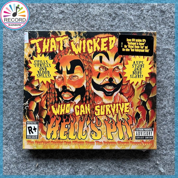 CD ICP Hell's Pit CD+DVD 1Z02452 запечатанный совершенно новый альбом ...