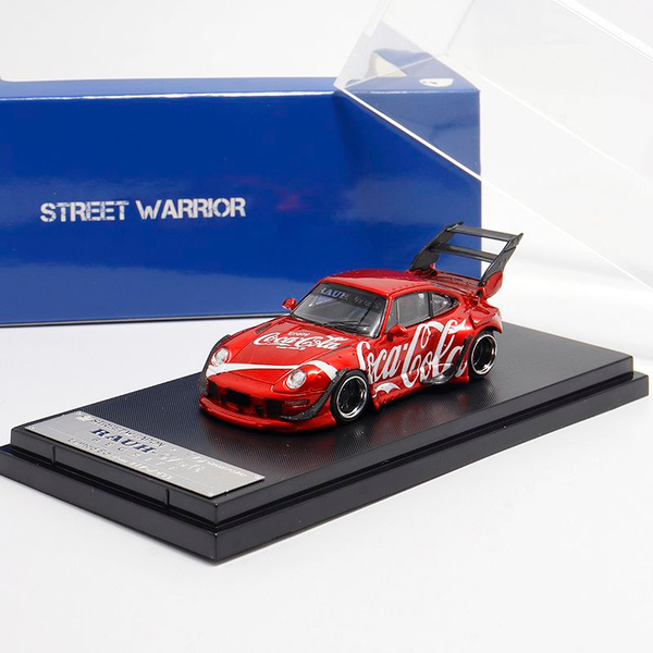 Street Warrior 1:64 SW Porsche 911 993 RWB Легковая модель автомобиля ...