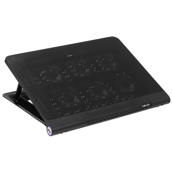 Охлаждение для ноутбука DEXP Simple PL-MS6-03 Пластик, 2600-3000 RPM, 26-43 dBA, до 17', 2 USB ...