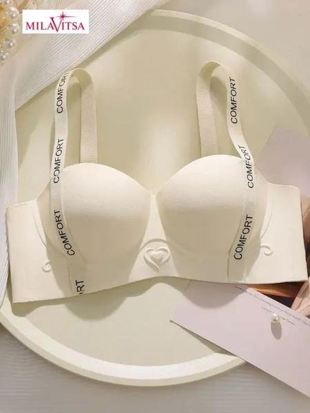 Бюстгальтер Женский Milavitsa, размер 70A, 70B разноцветный Хлопок Китай купить c доставкой на ...