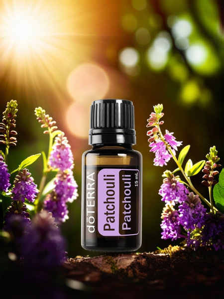 Эфирное масло ПАЧУЛИ doTERRA Patchouli Oil (NHP) Pogostemon cablin. Пр ...