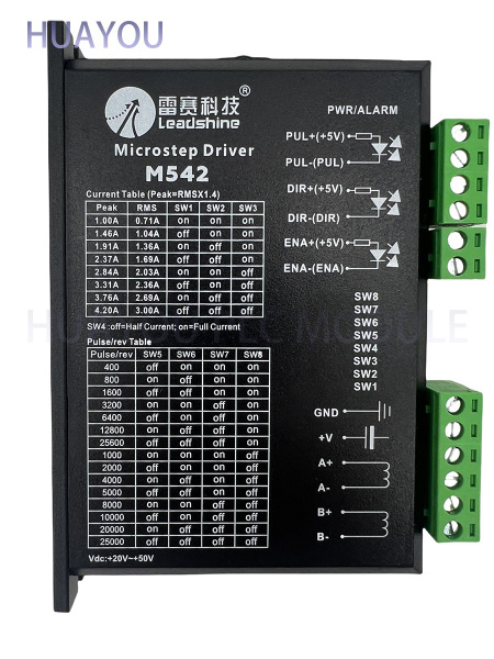 Новый оригинал привод leadshine M542 купить на OZON по низкой цене (1923794319)