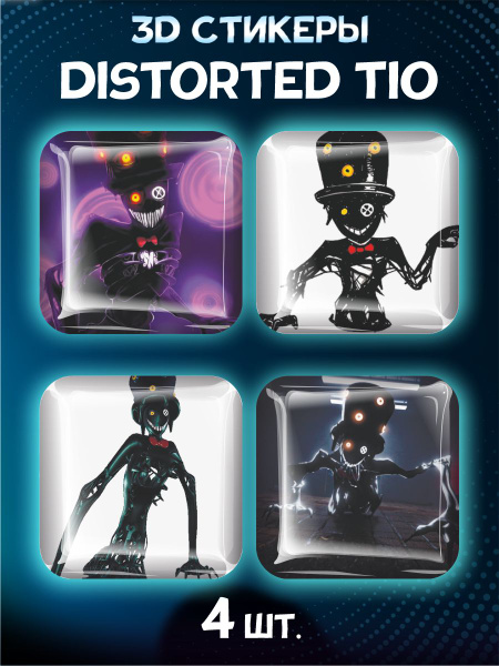 Наклейки на телефон Roblox Piggy Distorted TIO купить на OZON по низкой ...