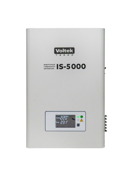 Инверторный стабилизатор напряжения VOLTEK IS-5000 купить на OZON по низкой цене (2375771056)