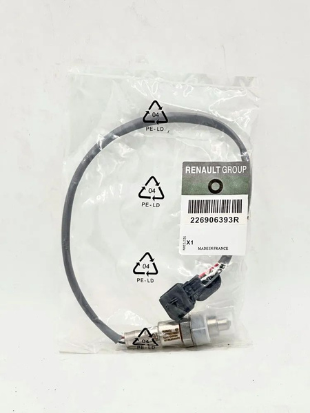 Датчик кислорода лямбда-зонд Renault 226906393R (Fluence, Megane ...