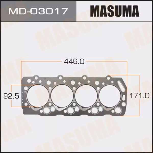 Прокладка ГБЦ MITSUBISHI купить на OZON по низкой цене (196948496)