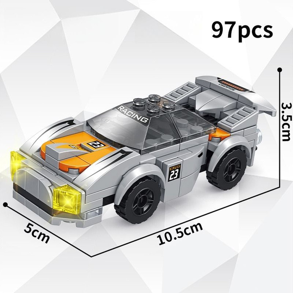 Совместим с LEGO Mittle Microsystems, гоночной пожарной машиной. купить ...