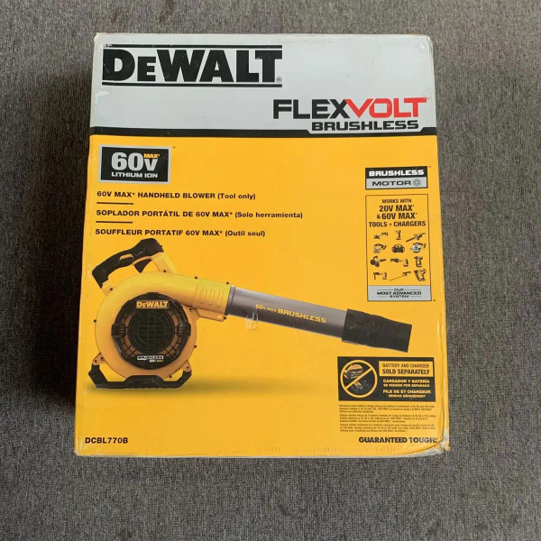 Новая беспроводная ручная воздуходувка DEWALT DCBL770B 60V MAX (только ...