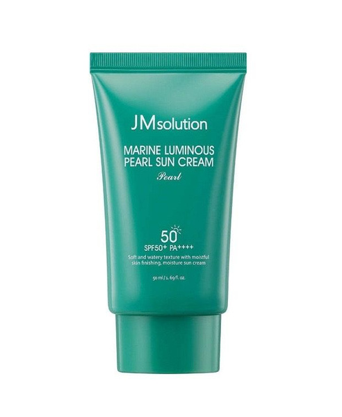 JMSolution marine luminous pearl sun cream Крем солнцезащитный с жемчугом SPF 50 50 мл купить на ...