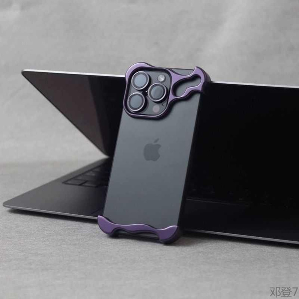 Противоударный чехол Apple iPhone 14 Pro Max / Металлический чехол для ...