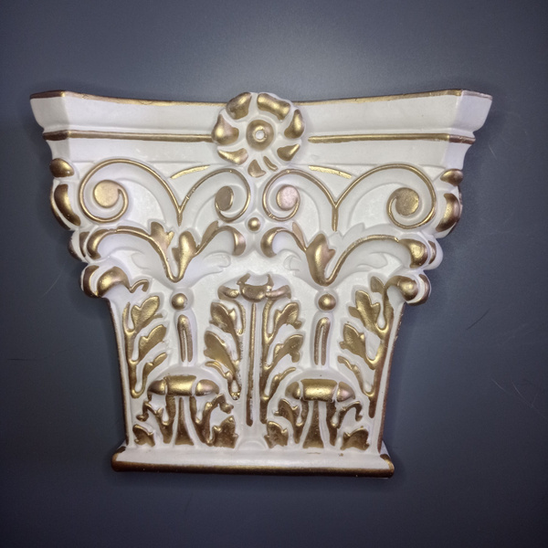 Украшение настенное интерьерное Капитель1 купить по доступным ценам в интернет магазине Ozon