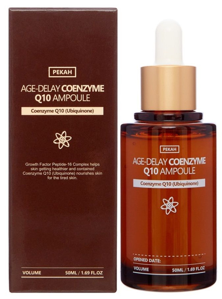 PEKAH Антивозрастная сыворотка с коэнзимом Q10 Age-Delay Coenzyme Q10 Ampoule, 50 мл - купить с ...