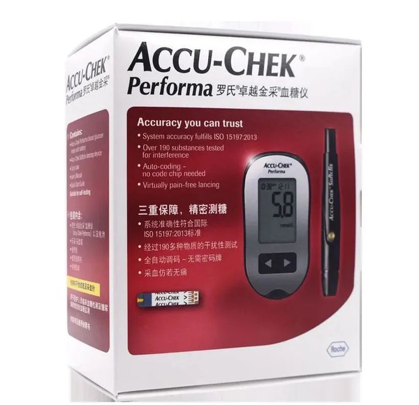 Глюкометр "Акку-Чек Перформа" (Accu-Chek Performa),1,белый купить на ...