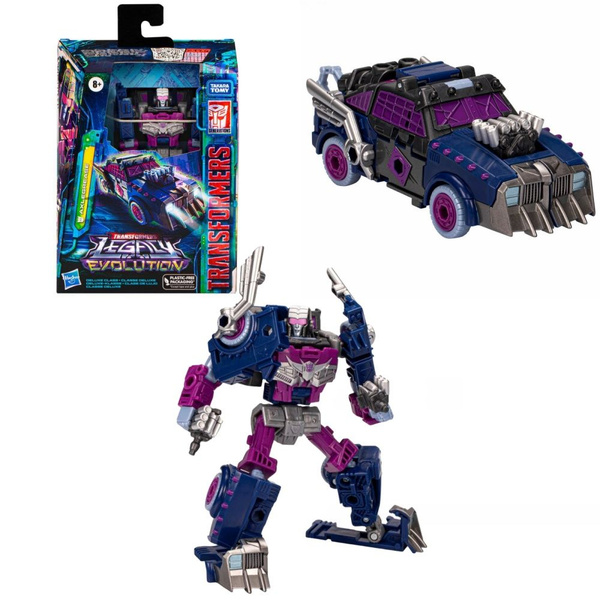 Трансформеры Hasbro Игрушка Legacy Evolution Deluxe Axlegrease 5,5 дюйма (14 см) F7199 - купить ...