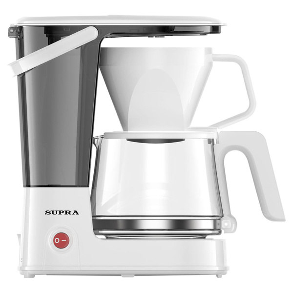 Кофеварка капельная Supra CMS-1245 750Вт белый - купить с доставкой по выгодным ценам в интернет ...