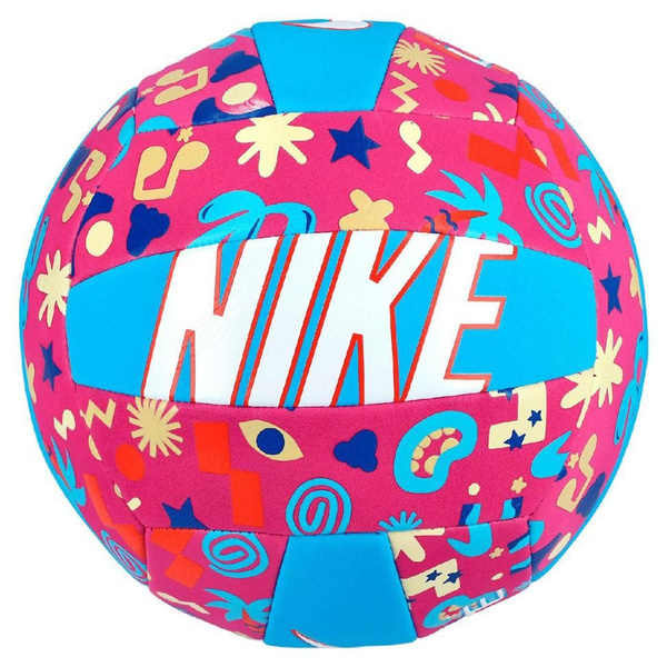 Мяч волейбольный Nike BERSU N.100.9071.938, 5 размер, розовый купить по ...