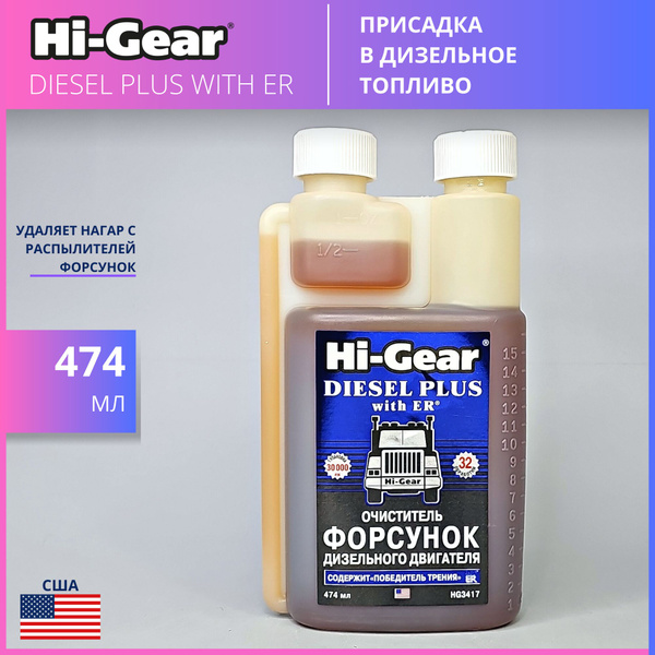 Hi-Gear Присадка в топливо, 474 мл - купить с доставкой по выгодным ...