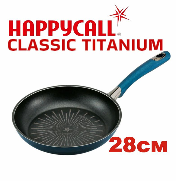 Сковорода Happycall IH CLASSIC TITANIUM, 28 см - купить по выгодным ценам в интернет-магазине ...