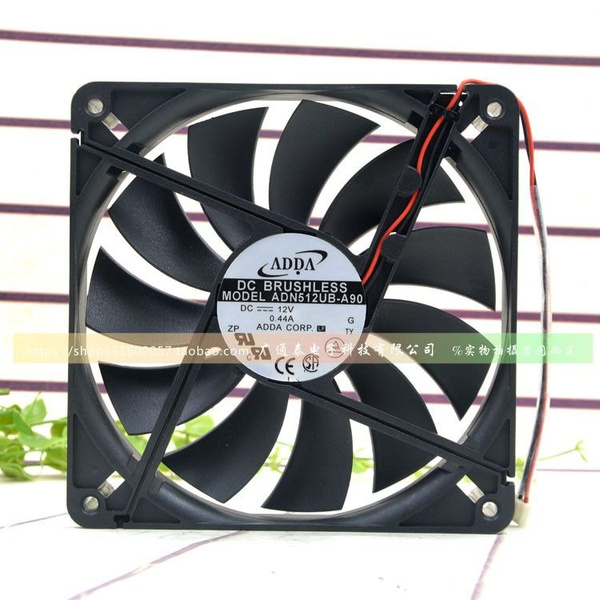 Вентилятор для блока питания 135 мм 2 пин ADDA 13525 12V 0.44A ADN512UB ...