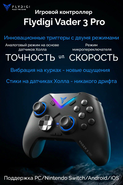 Геймпад FLYDIGI, для Xbox One, Xbox Series, синий, белый - купить по ...