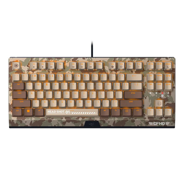 Механическая клавиатура Razer BLACKWIDOW X TENKEYLESS Green Switch CFHD ...