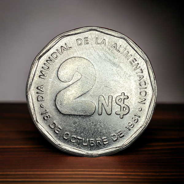 Монета Уругвай 2 песо 1981 года. Колосья. Люксовое состояние - купить в интернет-магазине OZON с ...